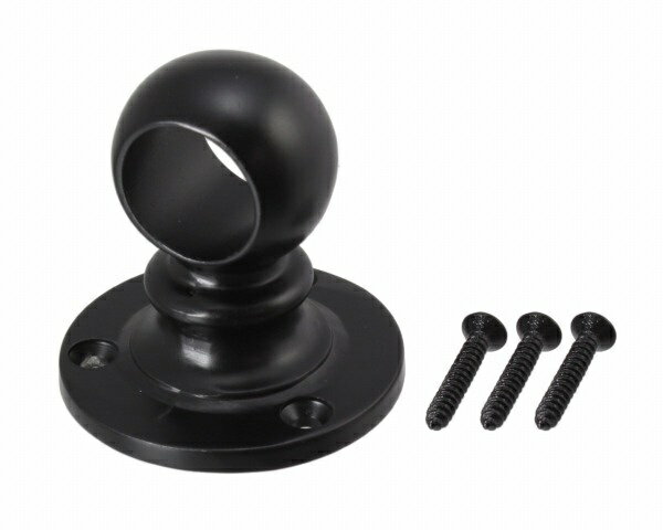 37509 ブラケット 通 16mm ブラック 1個入