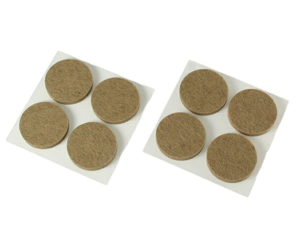 家具・イス脚等による傷防止・防振・防音効果があります。防音・防振ゴム・スポンジ・フェルト・フィルターシリーズ家具・イス脚等による傷防止・防振・防音。床をキズつけずほつれません。サイズ： 直径28×厚さ4mm。色： ブラウン。