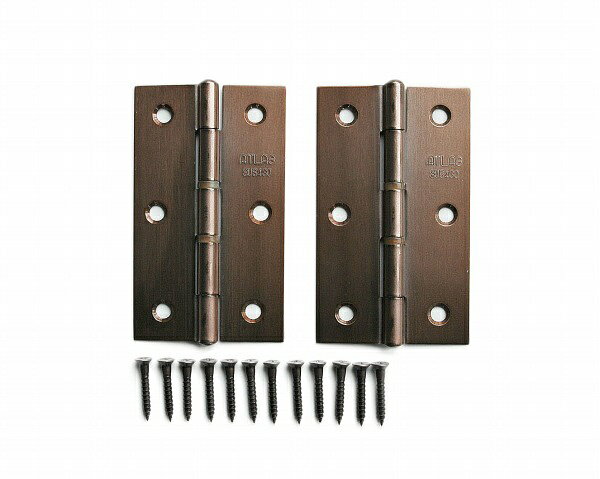 家具・建具の組立・補修等に最適な蝶番です。家具・タンスの蝶番（丁番）シリーズ■材質： ステンレス■入数： 2枚家具・建具の開き扉用丁番。開き戸の開閉軸に用いる金物です。サイズ： 76mm。入数： 2。