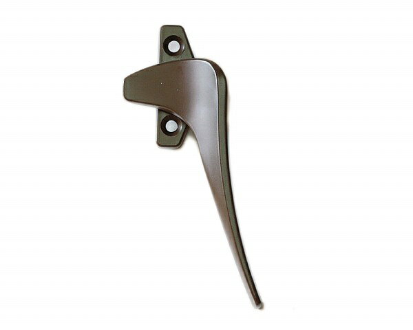 交換用のカムラッチハンドルです。トステム（LIXIL）・トーヨーサッシ金具■部品名： AZWB122■サッシ： 太陽　縦/両縦すべり■用途： カムラッチハンドル窓部品■カラー： ブロンズサッシの交換用カムラッチハンドル。すべり出し窓を挟み込...
