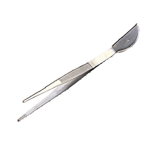 ●盆栽手入用具の必需品。●ヘラとピンセットの二通りの使用ができる。