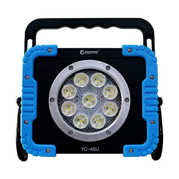 【効率】45W【全光束】約4500lm【発光色】昼光色(6000K)【照射角】60°【点灯時間(約)】HI:5H/MID:10H/LO:65H【充電時間】約3〜4h【電池】リチウムイオン 3.7V 4.4Ah【充電電源】AC100V-240...