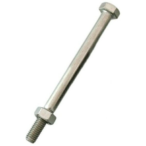 スパナやレンチを使用して締め付ける、正六角形の頭を持つ六角ボルトとナットのセットです。ネジ・釘・ビス・ボルトシリーズ部材の締付固定。すりわりや十字穴のねじより、強く締め付けることができます。ナット付きです。耐蝕性に優れたステンレス製です。サ...