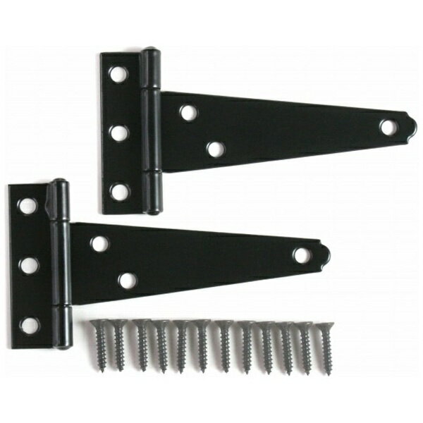 カントリー家具にぴったりな蝶番です。家具・タンスの蝶番（丁番）シリーズ■特徴： シックなカントリー蝶番タイプです。正面付け専用です。■材質： 本体/スチール　粉体塗装■入数： 　　2枚家具の開き扉用丁番。シックなカントリースタイルの蝶番です...