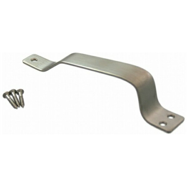 引き出しや扉の、お手軽な模様替えにオススメです。家具タンスの取っ手・ツマミシリーズ家具扉・引出等の取っ手。表から木ネジで止めるタイプの取っ手です。サイズ： 120mm。取付： 表木ネジ止。