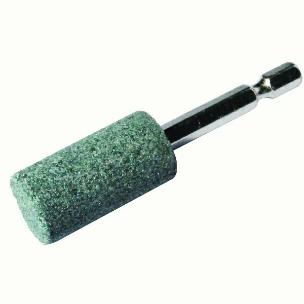 軸径:6.35mm。研磨部：19x38mm。砥材/粒度：GC#60。最高回転数：5,000min-1。