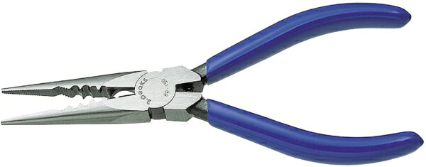 材料：クロームバナジウム鋼。硬度（HRC)：54から62（刃部）。鉄線切断能力：1.5mm、銅線切断能力：2.6mm、より線切断能力：2.0mm2。