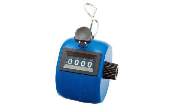 ボタンを押すだけで数値のカウントができます。測定範囲 0から9999(4桁)＜材質＞ ABS樹脂、樹脂ゴム