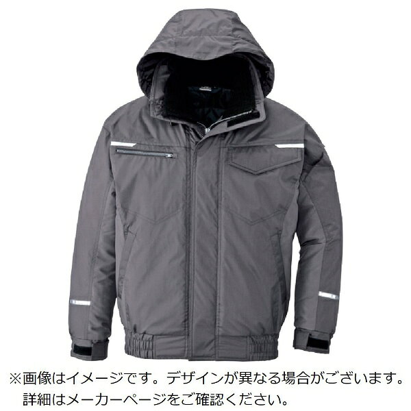特長■制電基準JIS　T8118適合品です。■防風機能付きで保温効果があります。■撥水機能付きです。■360度反射材付きで安全性にも配慮しています。用途■屋外作業・倉庫業などに最適です。仕様■色： グレー■サイズ： L■着丈（cm）： 70...