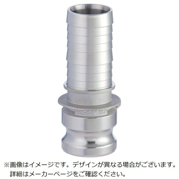 仕様■最高使用圧力（MPa）： 1.1MPa■相手側取付サイズ（インチ）： 4■耐圧力（MPa）： 1.1■材質： 本体： ステンレスSCS14　標準ガスケット： NBR■相手側ホースサイズ（インチ）： 4■使用温度範囲（℃）： -50〜1...