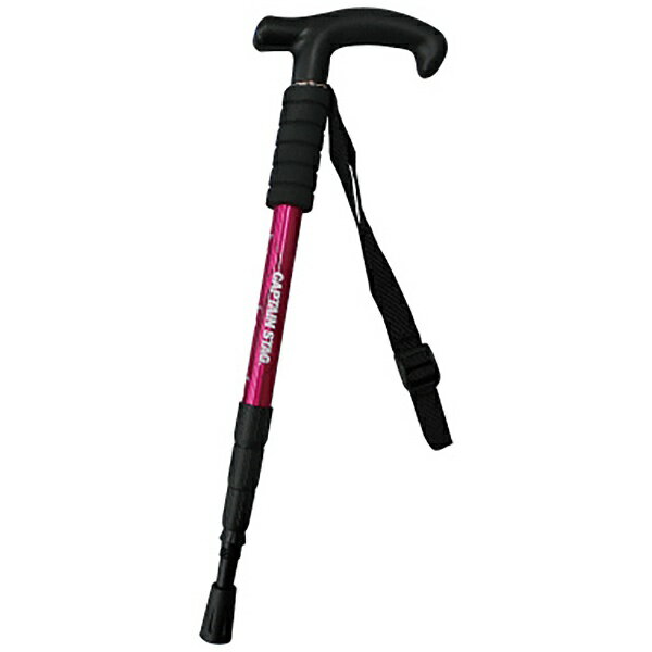 トレッキング時のバランス取りや下降時の膝への負担を軽減します。超コンパクト。収納サイズ45cm以下。驚きの軽量タイプ。220g。85〜95cm（3段階調整）ロックピンが飛び出す穴のセンターに収まるようにシャフトのラインを合わせて伸縮すると簡...