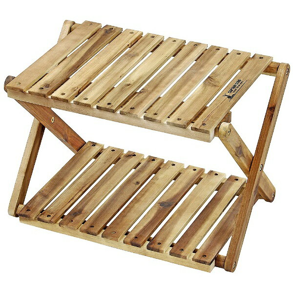 キャンプ道具をスッキリ整頓、個人の物と共有の物を整理できる。組立・収納が簡単。CSクラシックスシリーズと合わせてご使用いただくと最高です。置くものに合わせて2段階で高さ調節ができます。カラーボックス用インナーボックスが入る。「おうち使い」が...