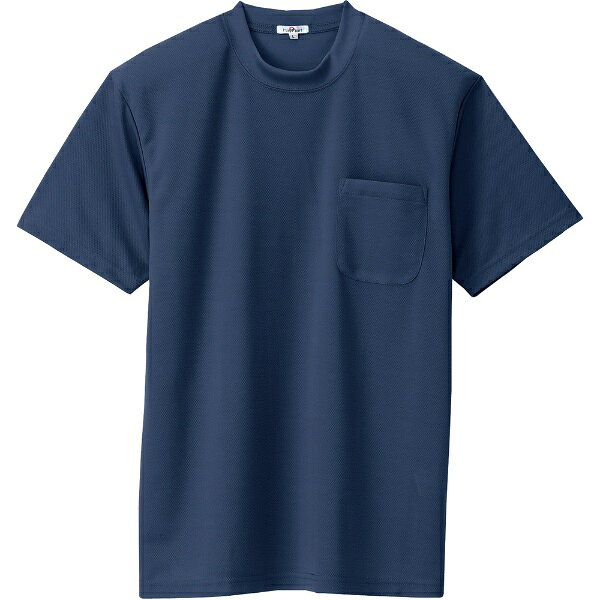特長■吸汗速乾に優れた爽快な着心地のTシャツです。仕様■色： ネイビー■サイズ： L■クールコンフォート（吸汗速乾）材質／仕上げ■素材： ディンプルメッシュ（ポリエステル100％）
