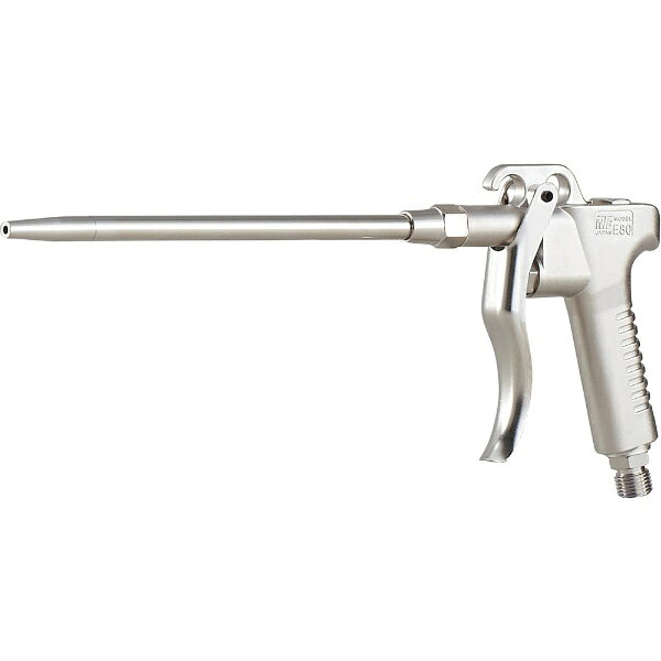 特長■衝突圧強力タイプです。用途■一般生産工場、食品工場に仕様■ノズル長（mm）： 200■ノズル口径（mm）： 3■ノズル取付口： G1/8■エア取付口： G1/4■全長（mm）： 285■・最高使用圧力1Mpa・引金落下防止ピン付・上下...