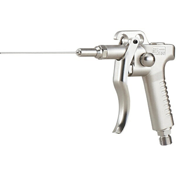 特長■エアーダスターガン本体にエアマイクロメーターを内蔵した流量調整が可能なエアダスターガンです。用途■一般生産工場、食品工場に仕様■ノズル長（mm）： 95■ノズル口径（mm）： 1■ノズル取付口： G1/8■エア取付口： G1/4■全長...