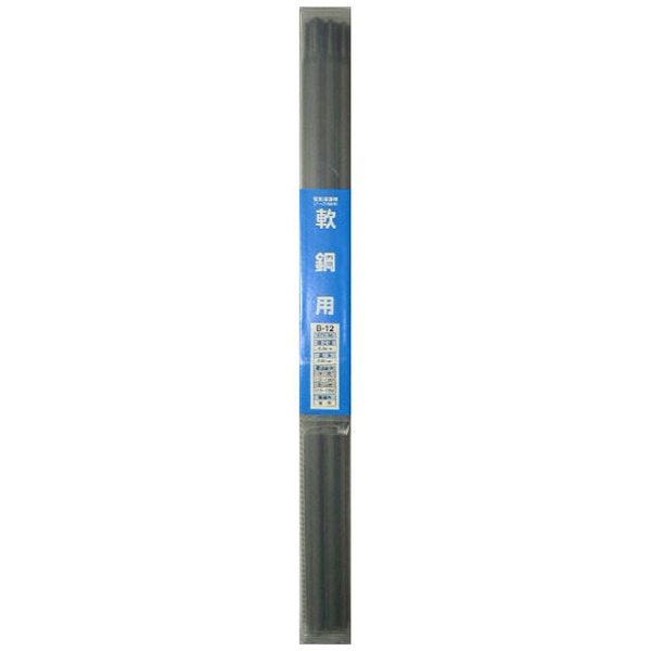●溶接用の棒。●一般軟鋼用。●サイズ： 4.0mm ●長さ： 450mm