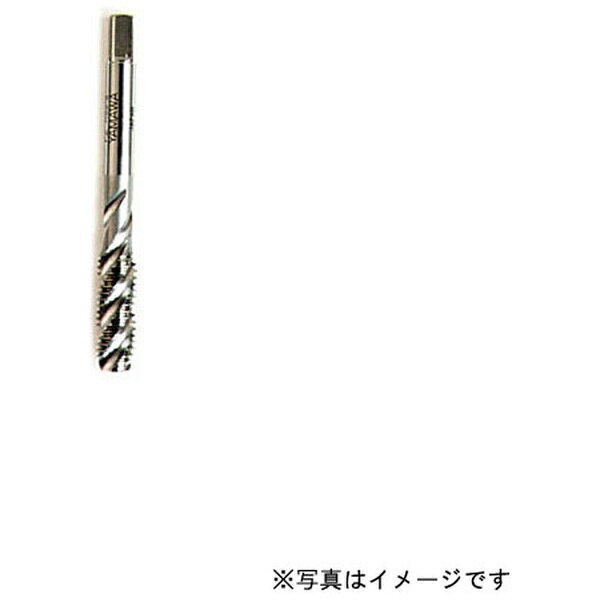 ●止まり穴・通り穴兼用で使える。●溝がねじれており、切り肩が後方へ排出され、切りつまりがおきません※注意： 画像はサイズ違いのものになります。●サイズ（mm）： 4×0.7 ●材質： HSS（ハイス）