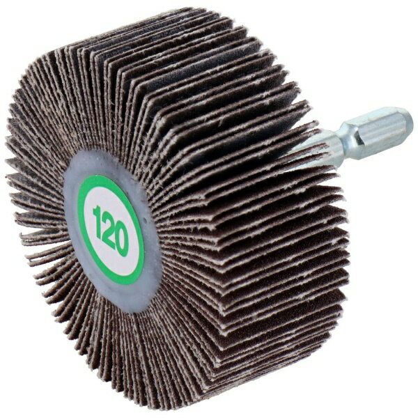 ●軸付のブラシ。●サビ落としからバリ作業まで。●木工研磨、金属の表面研磨、金属パイプの研磨、錆び落とし、塗装はがしに※注意： 画像はサイズ違いのものになります。●ホイール径： 60mm ●ホイール幅： 25mm ●軸径： 6.35mm ●粒...