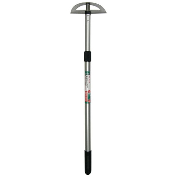 ●土面を滑らせ刈り取る草刈に。●伸縮自由自在。●全長： 700〜1200mm ●質量： 540g