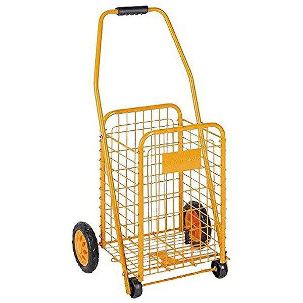 重たい荷物もラクラク移動できる。■サイズ： 幅460×奥行375×高さ870mm■材質： 本体： 鉄（エポキシ樹脂塗装）、持ち手： ABS樹脂、車輪： 合成ゴム、ホイール： ポリプロピレン・EVA樹脂