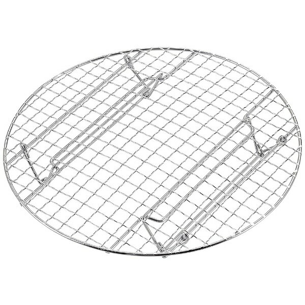 ダッチオーブンで蒸し料理・燻製が楽しめます。食材が下に落ちにくい格子アミ。焼き過ぎ防止アミや焼き加減の調節のアミとして使えます。■サイズ： 外径260×高さ40mm■材質： 鉄（クロムめっき）
