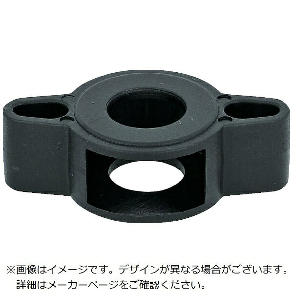 特長■六角ナット（一種）をノブハンドルに入れるだけで手回しナットとして使えます。■専用工具は不要ですので現場でも手軽に組み立て可能です。仕様■色： 黒■幅（mm）： 42■高さ（mm）： 13■二面幅寸法（mm）： 21■適合ナット： M1...