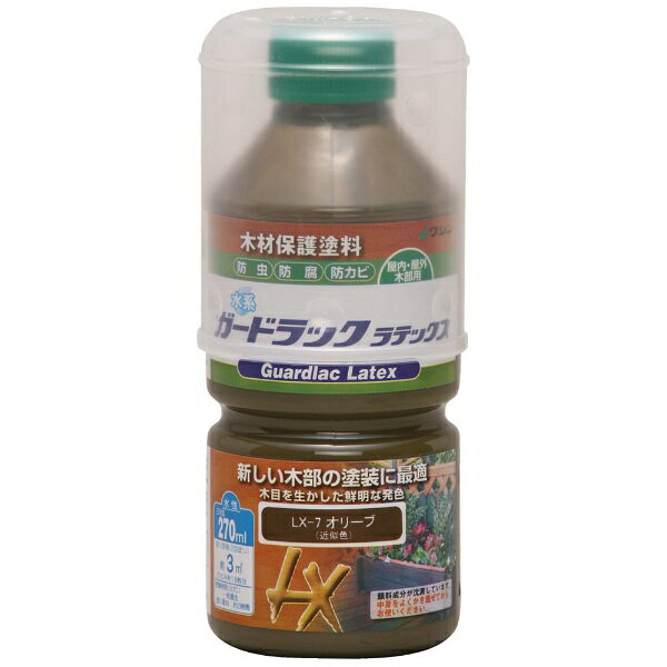 ●木目を生かした鮮明な発色、新しい木部の塗装に最適●主な用途： ウッドデッキ、ガーデンテーブル、プランターなどの屋外木部●サイズ（横×縦×高さ）： 65mm×65mm×151mm●重量： 0.34kg