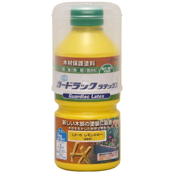 ●木目を生かした鮮明な発色、新しい木部の塗装に最適●主な用途： ウッドデッキ、ガーデンテーブル、プランターなどの屋外木部●サイズ（横×縦×高さ）： 65mm×65mm×151mm●重量： 0.34kg