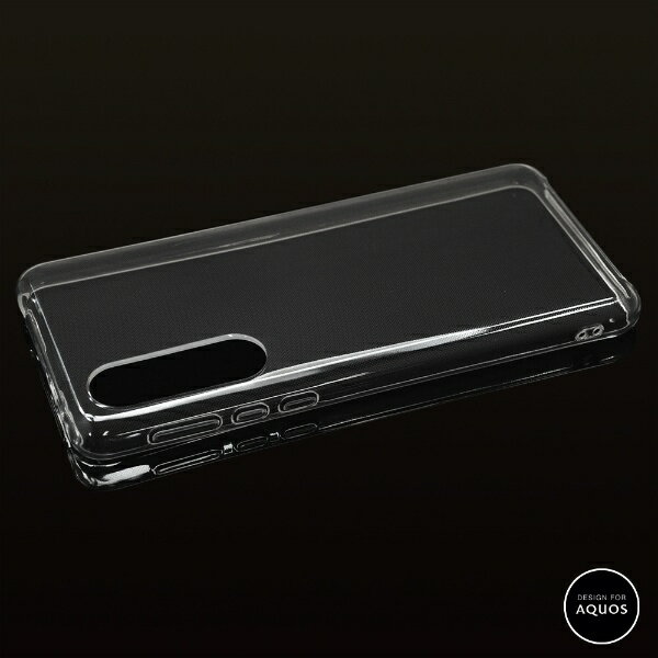 「滑りにくい+衝撃吸収」滑りにくく、しなやかなTPU素材で優しく端末を守ります。