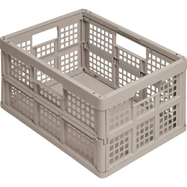 特長■簡単に折りたたみできます。■通気性の良いメッシュタイプです。用途■軽量物の保管や流通など。仕様■容量（L）： 45■色： ライトサンド■外形寸法（mm）間口： 570■外形寸法（mm）奥行： 390■外形寸法（mm）高さ： 280■有...