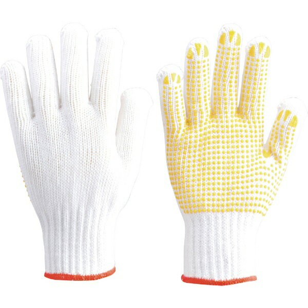 ■厚手の軍手にすべり止めを付けています。■工場での機械操作・各種一般作業に最適です。■リング糸を採用した耐久性の高いすべり止め軍手です。■洗濯してもあまり縮まないので長く使用可能です。【用途】・軽作業・運搬・梱包作業用。【仕様】・色： ホワ...