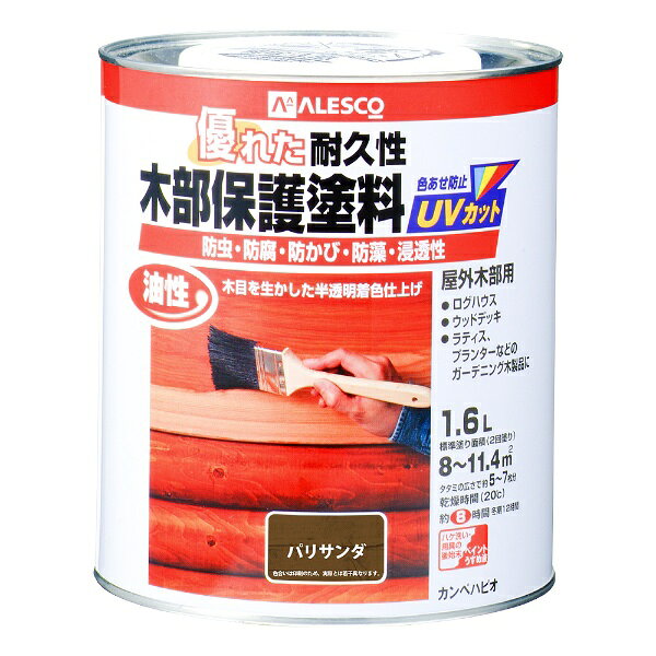 ●木目をいかしたまま表面に塗膜を作らず着色するので、木材の持つ自然な風合いを引き立たせます。●木材保護成分も配合されているので防虫・防腐・防カビ・防藻・UVカット効果を発揮します。●浸透性に優れ、耐久力が高い油性タイプ。保護効果が高いので傷...