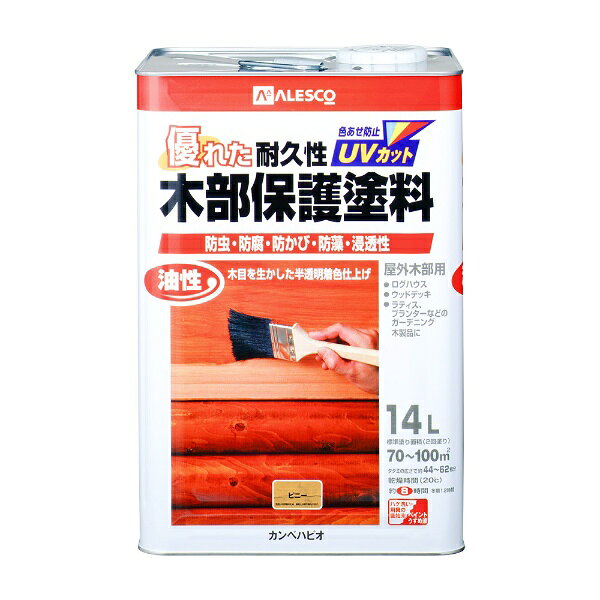 ●木目をいかしたまま表面に塗膜を作らず着色するので、木材の持つ自然な風合いを引き立たせます。●木材保護成分も配合されているので防虫・防腐・防カビ・防藻・UVカット効果を発揮します。●浸透性に優れ、耐久力が高い油性タイプ。保護効果が高いので傷...