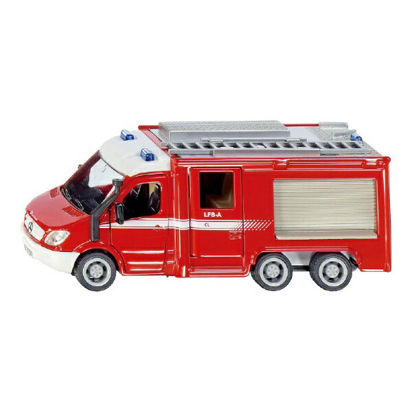 こちらは消防車の中で「救助工作車」と呼ばれ、多数の救助用の資材を積載し現場へ急行するための車両です。車体側面と後部にあるグレーのシャッター内に、救助用の資材が精巧に再現されています。【可動部分】・車体の側面と後部のシャッター ・開閉式のドア...