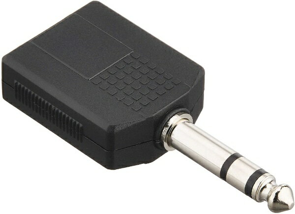 ミキサーのヘッドフォン端子を2分配等に使用するStPhon(メス)X2 - StPhon(オス)変換プラグです。メーカー側の意匠変更により、予告なく外観上のデザイン・カラー等が変わる場合がございます