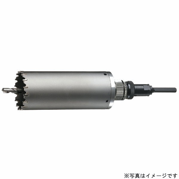 ●全長： 330mm ●使用電動機： 電気ドリル・振動ドリル、SDS軽量ハンマードリル（回転モード） ●有効長： 150mm ●サイズ： 200φ