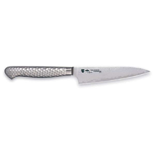 ●全長： 240mm ●重量： 75g ●材質： 刀身・ダマスカス鋼/ハンドル・18-8ステンレス鋼