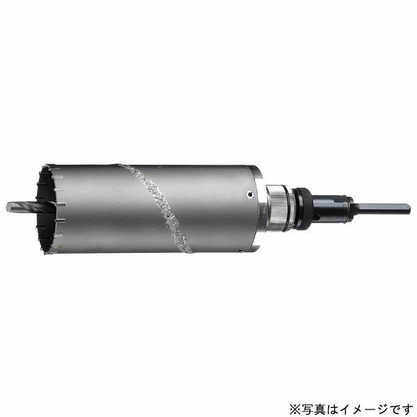 ●全長： 330mm ●使用電動機： 電気ドリル・振動ドリル、SDS軽量ハンマードリル（回転モード） ●有効長： 150mm ●サイズ： 130φ