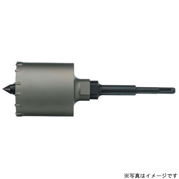 ●全長： 105mm ●使用電動機： SDS軽量ハンマードリル ●有効長： 75mm ●サイズ： 50φ ●チャックサイズ： SDSチャック