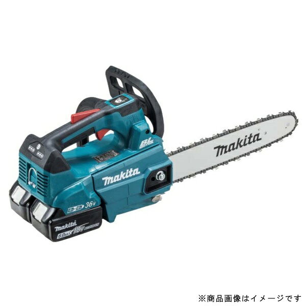 ●18V×2本＝36V、高出力トップハンドルチェンソー30mLエンジン式と同等の使用感！●バッテリBL1860B×2本・2口急速充電器DC18RD●高出力＆アウタロータ式＋ダイレクトドライブでエンジン式並みのパワー　外側のロータが回転するア...
