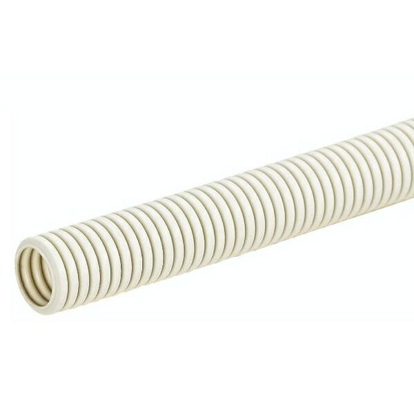 ●入数： 1巻●長さ： 10m●カラー： ベージュ●外径（mm）： φ30.5●近似内径（mm）： 22●重量： 7kg●※潤滑剤塗布品は、ご使用において、周囲の環境（曲げ応力・曲げ半径・温度・紫外線等）により電線管の物性低下を誘発する場合...