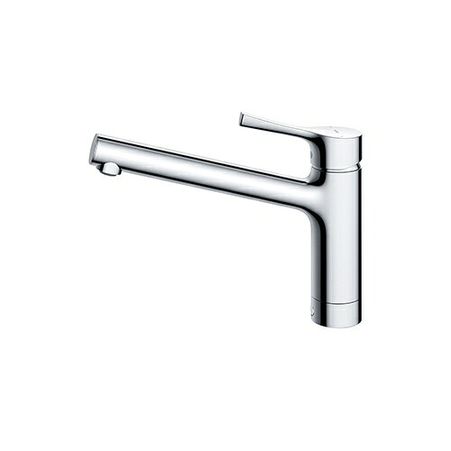 レバー一本で温度調節と吐水止水が可能。 使用最高温度：85度以下 使用可能水質：水道水および飲用可能な井戸水 よく使うレバー中央位置では水を吐水することで、気づかずに湯が出たり、給湯器が着火するのを防ぐ、 無駄なお湯やエネルギーを使わないた...