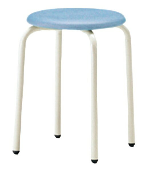 無駄のないシンプルな丸スツール