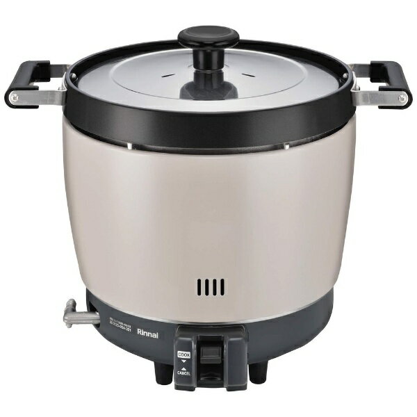 炊きムラが少なく、安定した炊き上がりの普及型炊飯器。■立消え安全装置付　風や煮こぼれなどで火が消えると自動的にガスを止めます。■ワンレバー操作方式　ワンレバー操作方式で点火操作が容易にできます。■釜の操作性改善　炊飯釜に持ち手を追加。炊き上...
