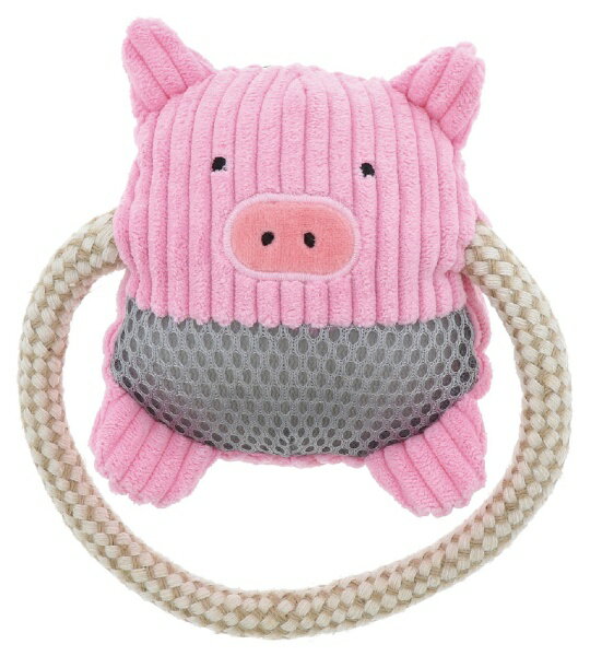 ●歯がメッシュ繊維の間に入りお掃除の効果があり一般的なロープに比べ、クロスした2つの硬さが違う繊維で編み込まれているので歯の汚れが取れやすい。ピューピューなる笛入●材質/素材： 生地： ポリエステルナイロン中綿： ポリエステルロープ： 植物...