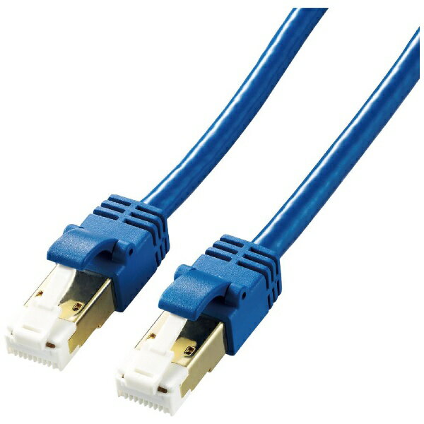 高速光通信に最適な10ギガビットイーサネットの「10GBASE-T」に対応したCat7準拠LANケーブルです。 ツメ折れ防止プロテクターと屈曲に対する耐久性が高い素材のコネクターを採用したダブル構造で、ツメが折れにくいLANケーブルです。※...