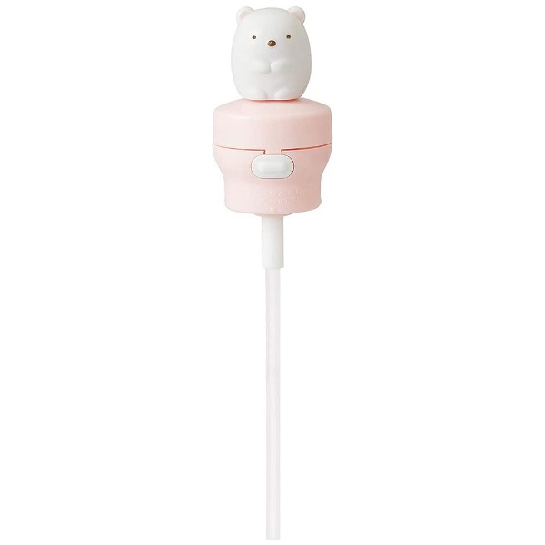 かわいいマスコット付きのストローホッパーキャップ。ペットボトルをストロー式のボトルとして使える。常温か冷たい飲み物用。キャップはワンプッシュで簡単オープン。付属のチューブを付け替えることで、350mlと500mlのペットボトルに対応。※ペッ...