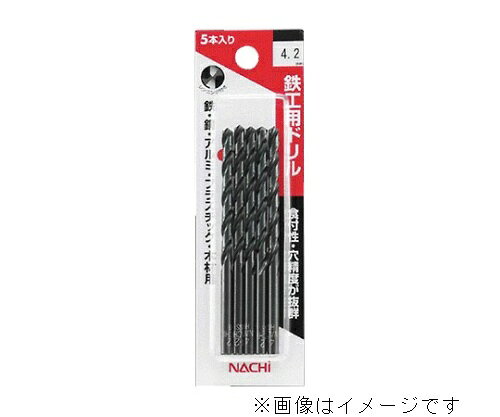 ●もっとも広い用途で使用されている 汎用ドリルです。●食付性・穴精度が抜群。【用途】●鉄・鋼・アルミ・プラスチック・木材用。●直径： 3.0mm●溝長： 42mm●全長： 71mm●入り数： 5本