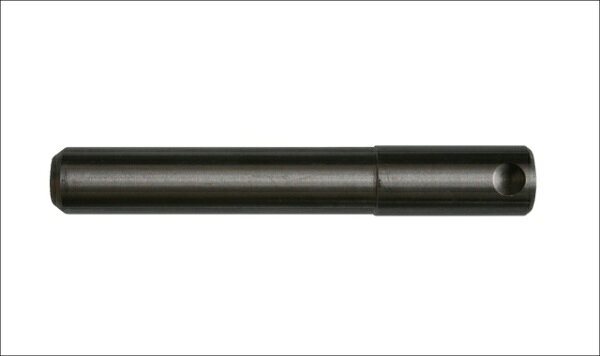 ●No.28P超硬P型座掘錐用ガイド。●サイズ： 15●全長： 100mm●ネジ丈： 67mm●軸径： 15mm丸軸