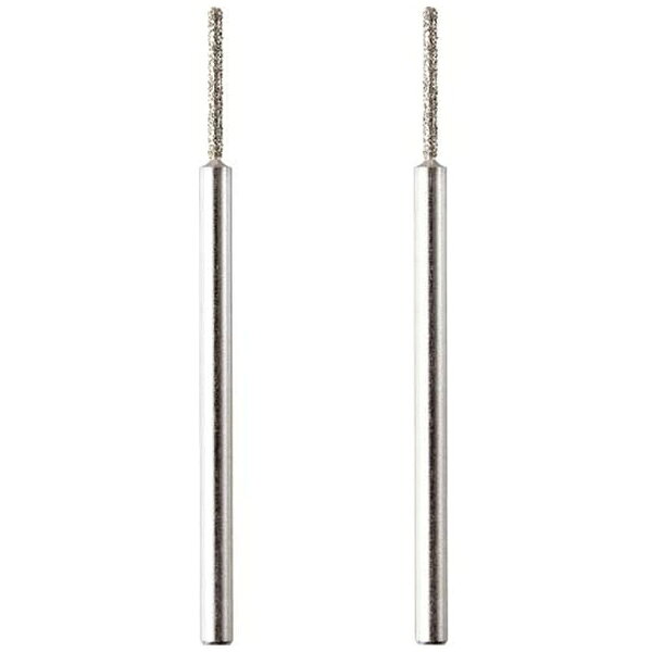 ●用途： ガラス、セトモノなどの穴あけ●材質： ハイス＋ダイヤモンド電着●シャフト径： Φ2.35mm●ドリル径： Φ1.2mm